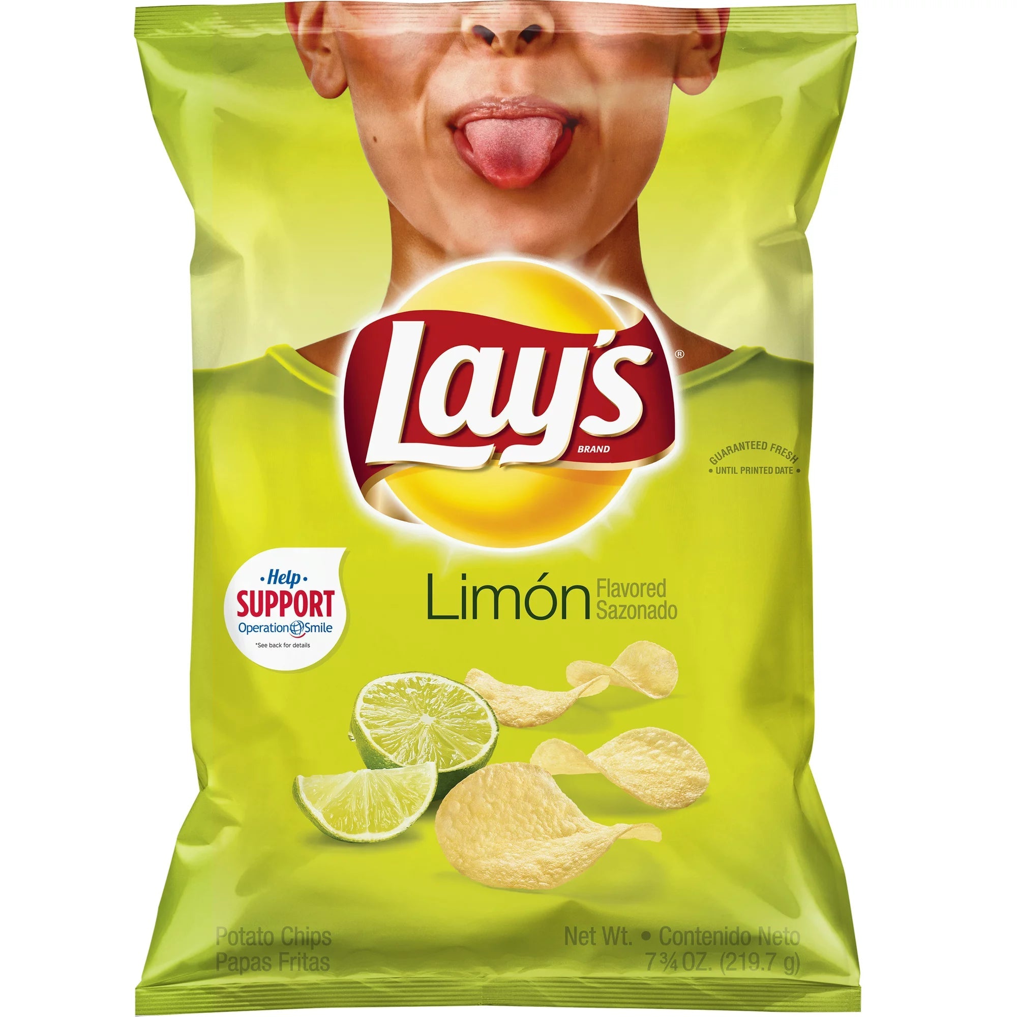 Lay’s Potato Chips, Limón Flavor – 7.75 oz – GSG Essentials LLC